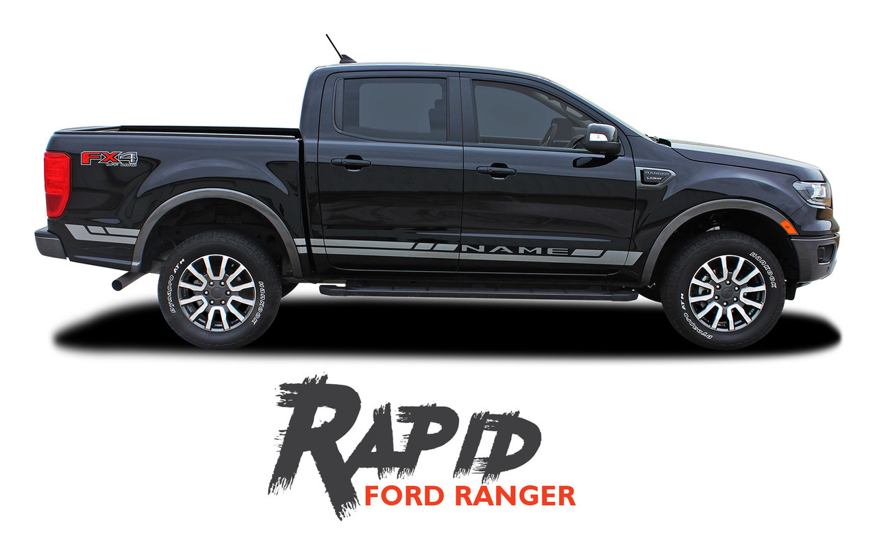 RAPID ROCKER, Ford Ranger Stripes, Ford Ranger Decals, Ranger Graphics
