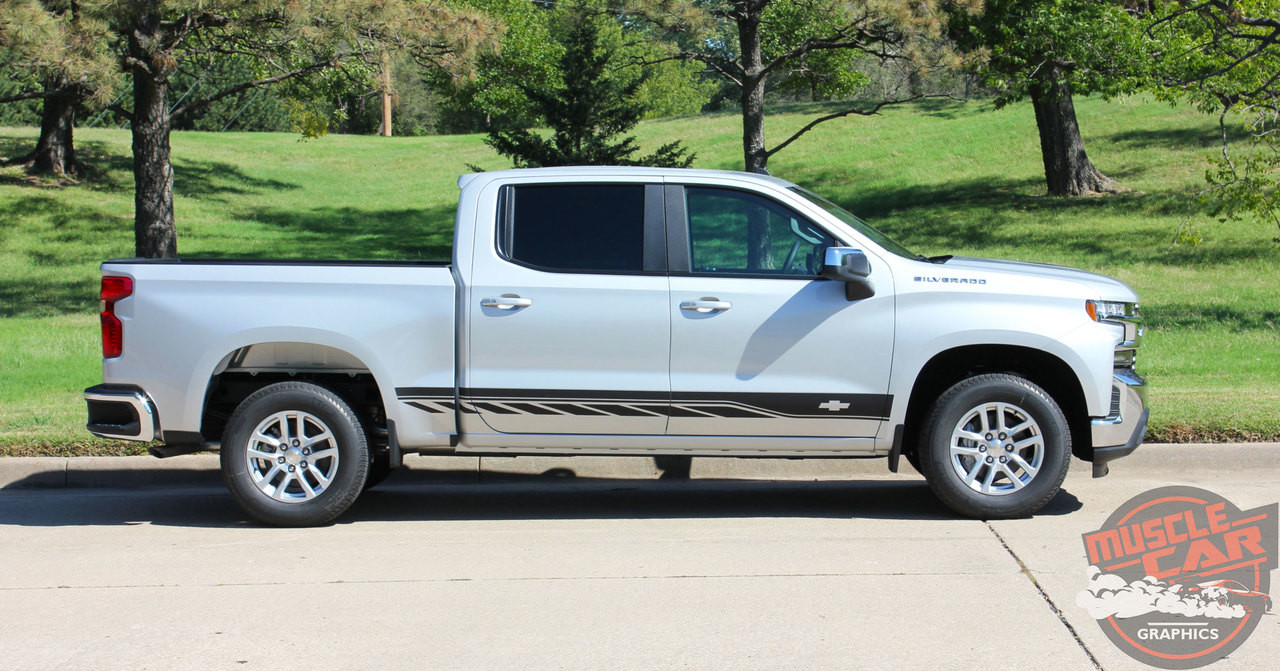 2021 Chevy Silverado Stripes, 2021 Silverado Decals, 2021 Silverado ...