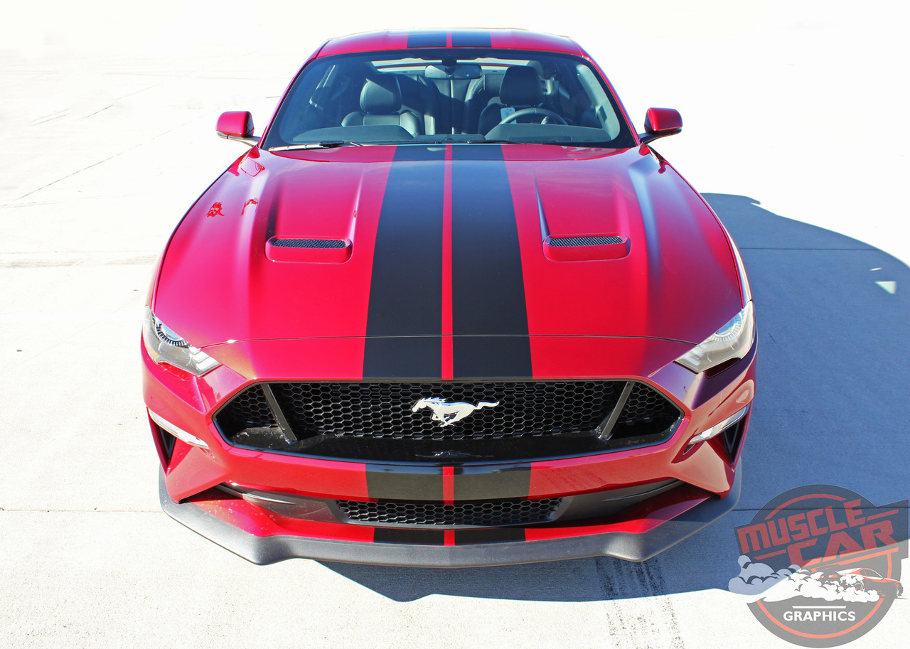 Ford Mustang Lemans Stripes STAGE RALLY 2018 2019 2020 2021 | MCG