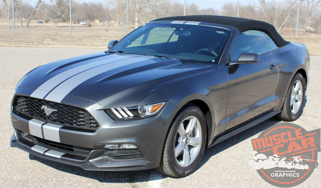 Dual Racing Stripes for Ford Mustang GT STALLION 2015-2017 | MCG