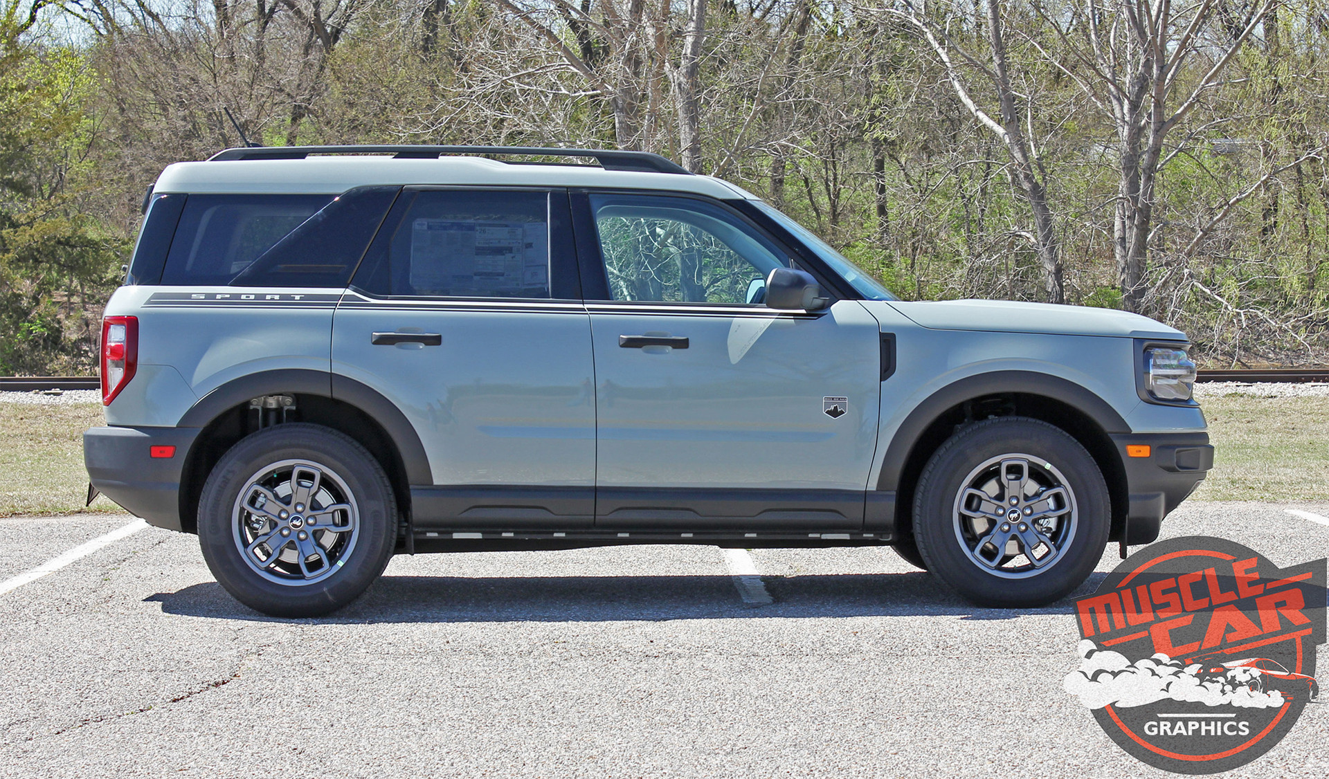 2021-up Bronco Sport Revive Explorer Retro Hood Decal Graphics Vinyl ...