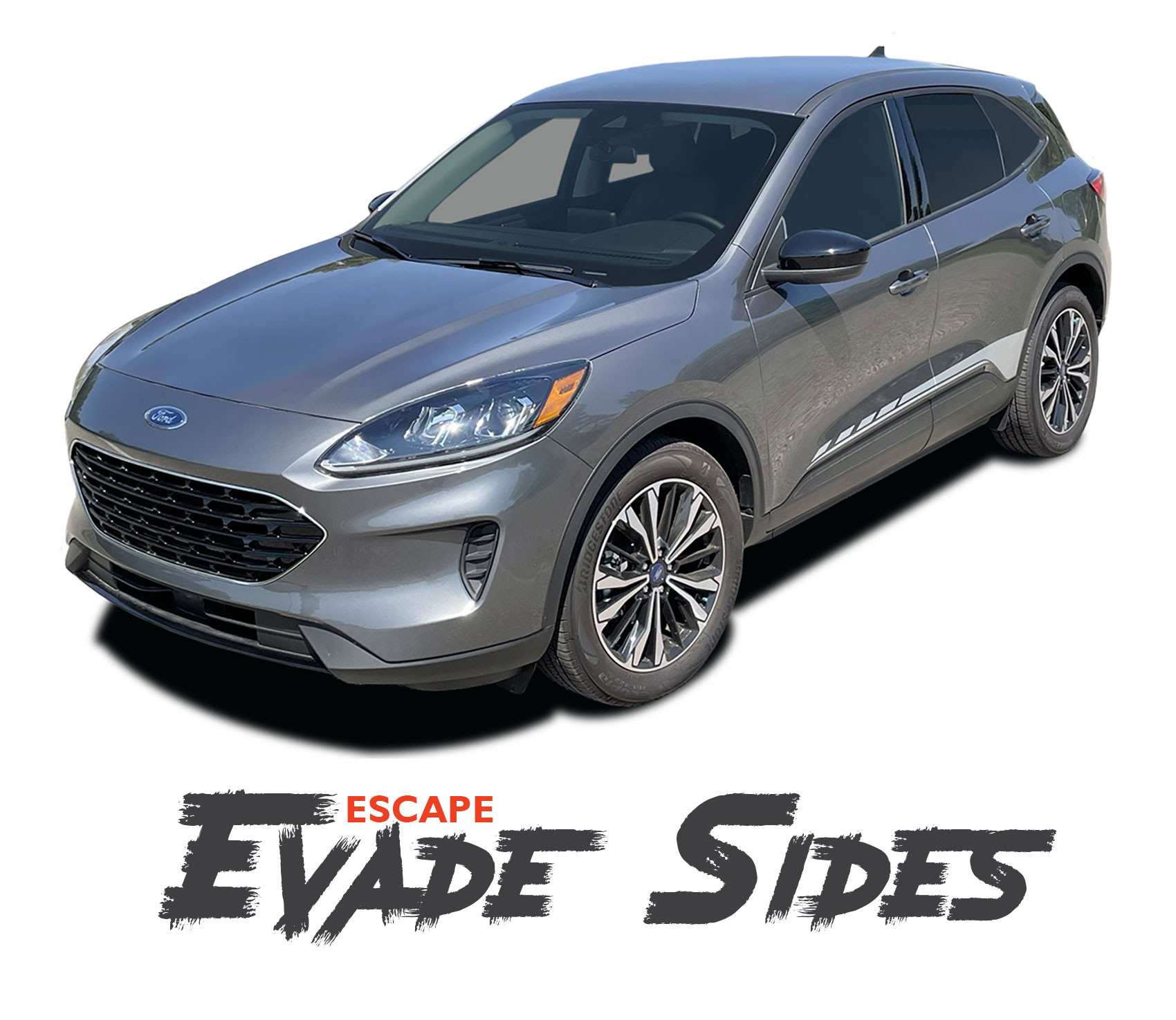 DEPART SIDES, Ford Escape Stripes, Ford Escape Decals, Ford Vinyl Graphics