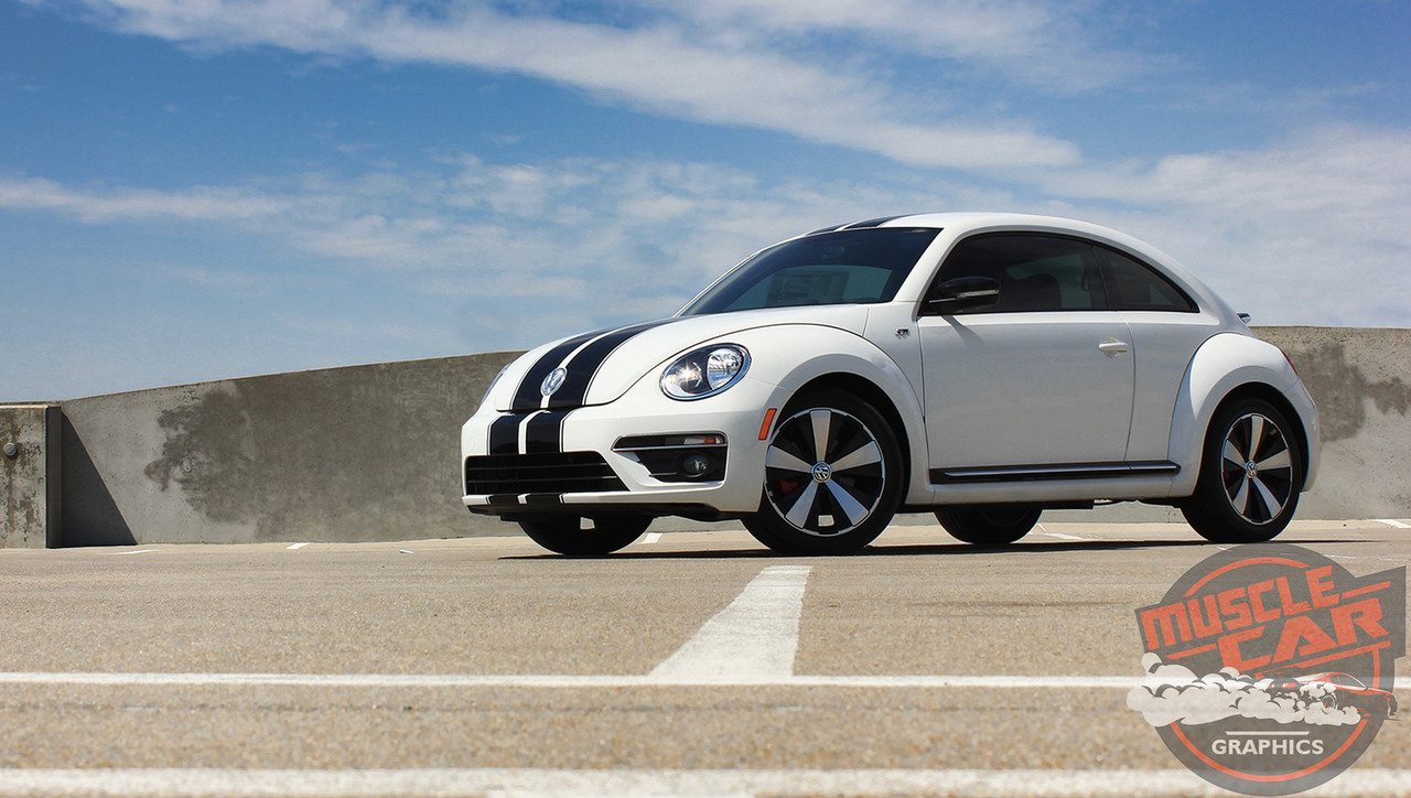 RALLY, Volkswagen Beetle Racing Stripes, Volkswagen Beetle Decals