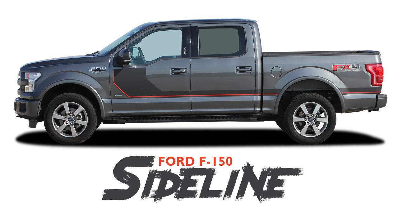SPEEDWAY SIDES, Ford F150 Body Stripes, F150 Decals, F150 Vinyl Graphics