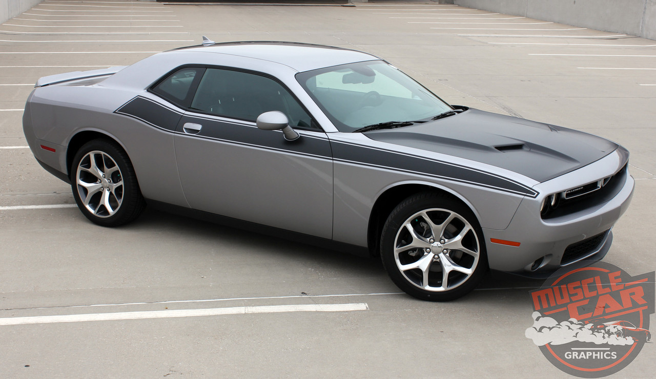 PURSUIT, Dodge Challenger Stripes, Challenger Decals, Vinyl Graphics