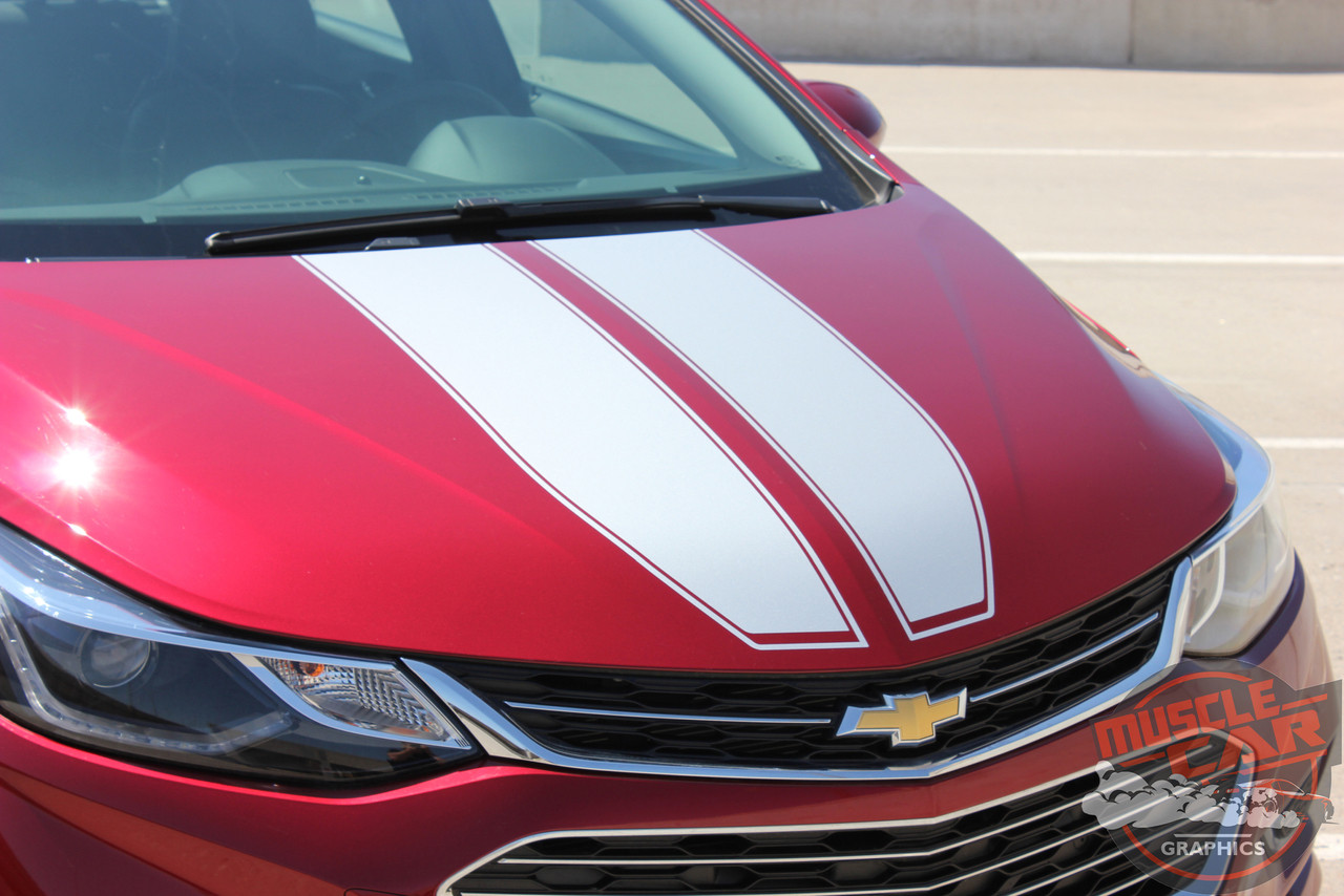 DRIFT RALLY, Chevy Cruze Racing Stripes, Cruze Decals, Vinyl Graphics