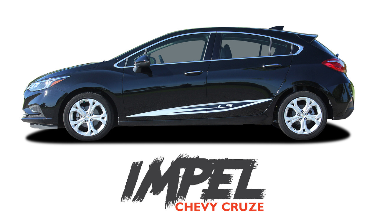 IMPEL, Chevy Cruze Stripes, Chevy Cruze Decals, Cruze Vinyl Graphics