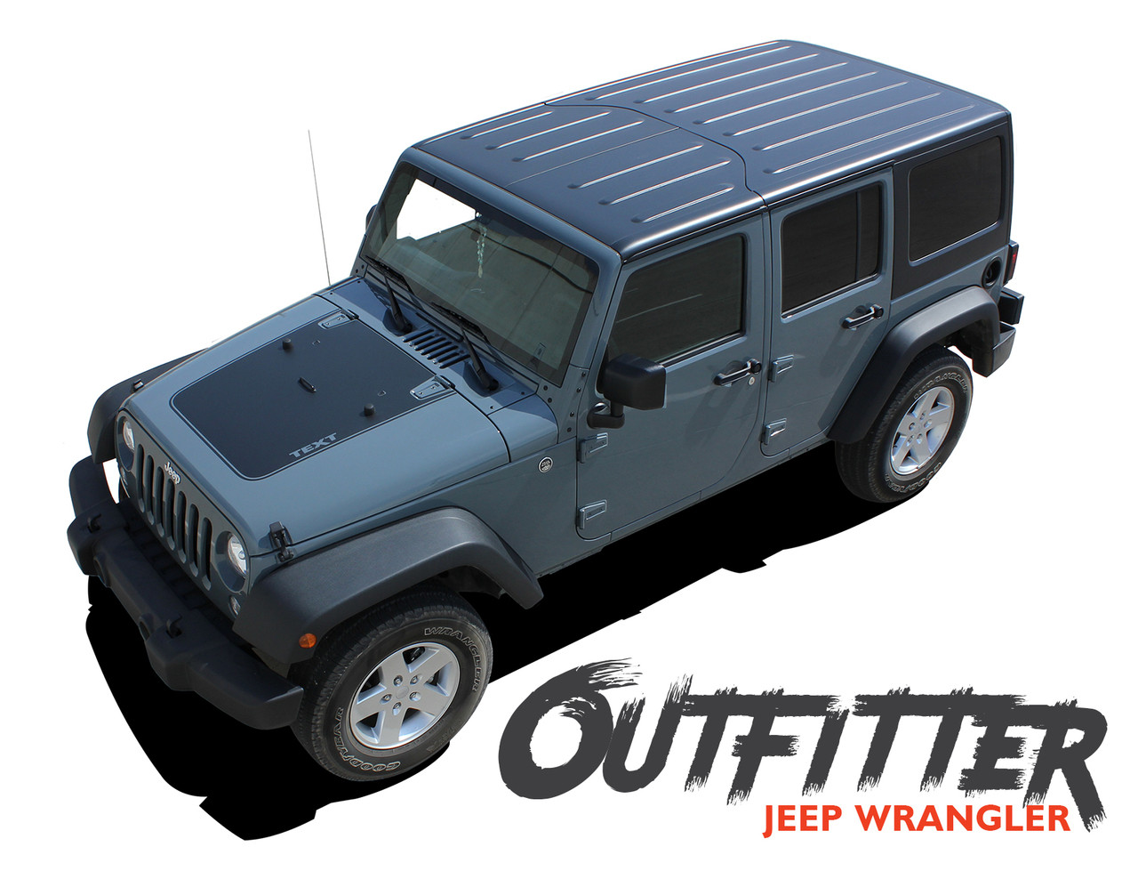 2007-2017 Jeep Wrangler Vinyl Graphics, Jeep Wrangler Decals, Jeep ...