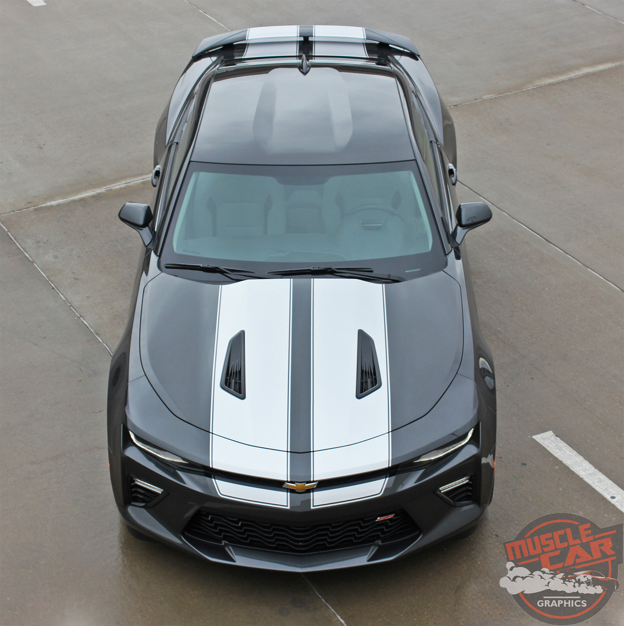 Chevy Camaro Rocker Panel Graphics TREAD ROCKER 2016-2018 | MCG