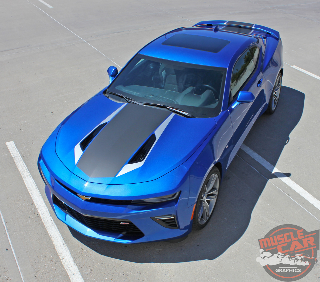 2017 Chevy Camaro Wide Center Decals HERITAGE (2016-2018)