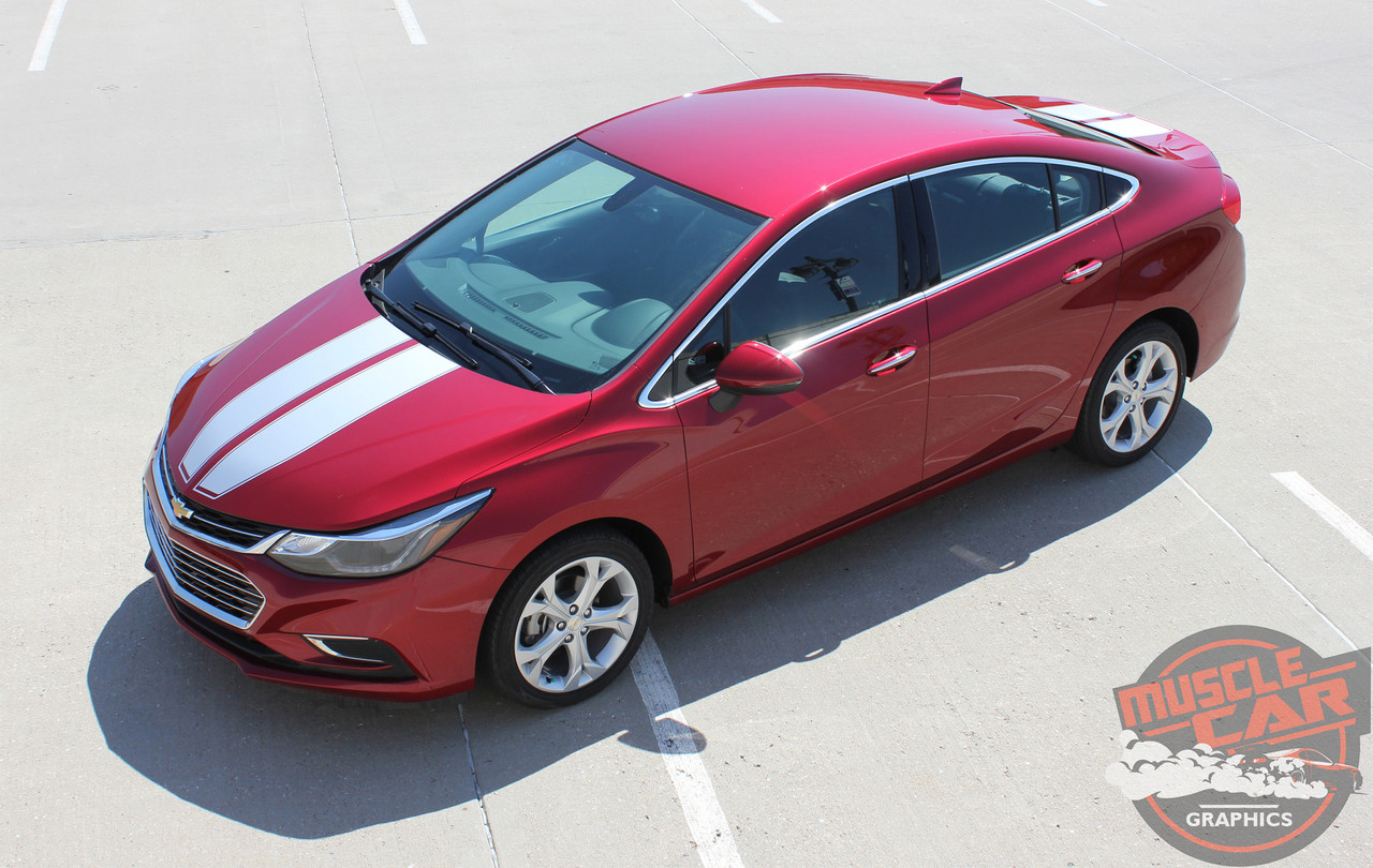 DRIFT RALLY, Chevy Cruze Racing Stripes, Cruze Decals, Vinyl Graphics