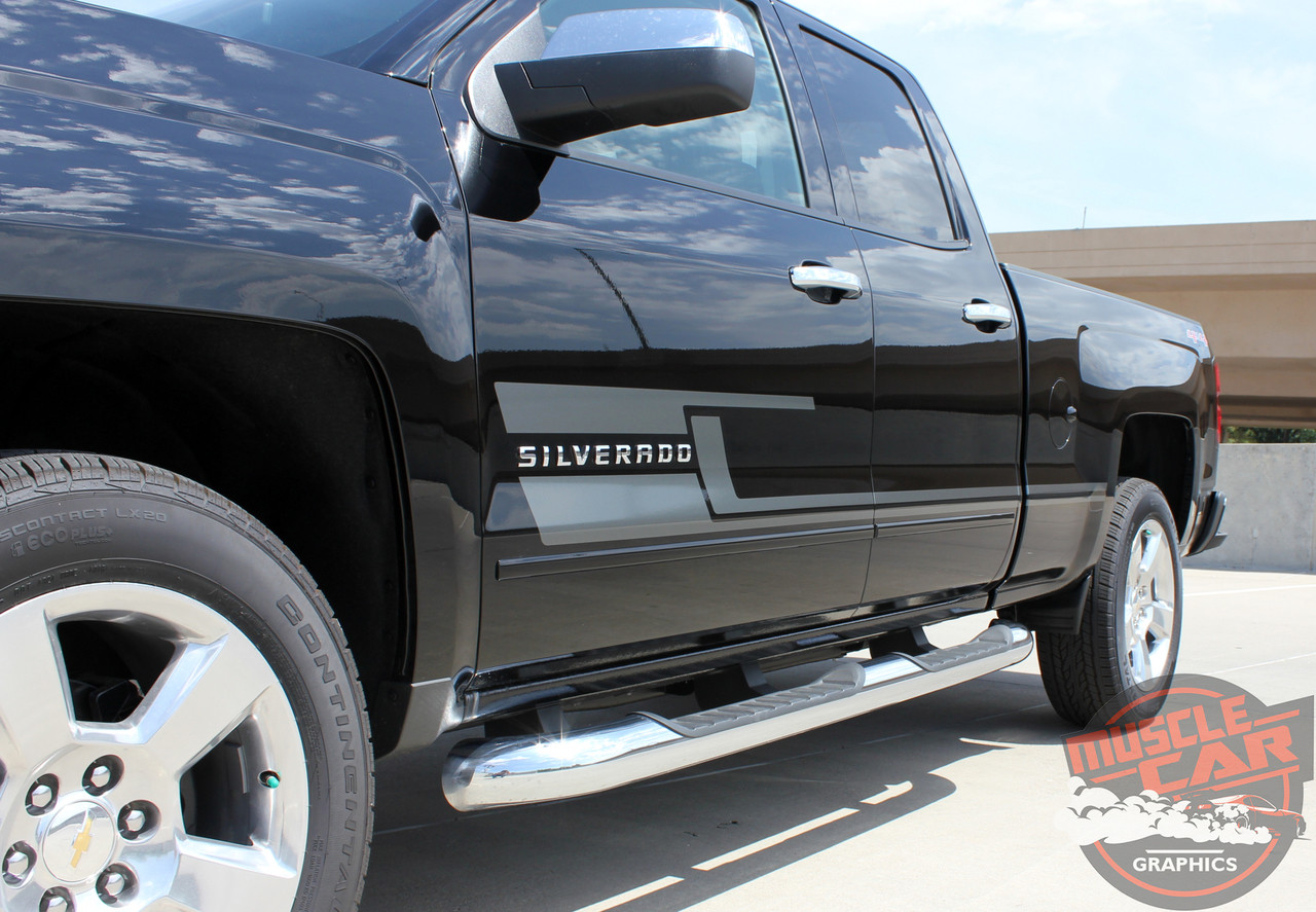 2018 Chevy Silverado Decals SHADOW 2013-2015 2016 2017 2018 3M | MCG