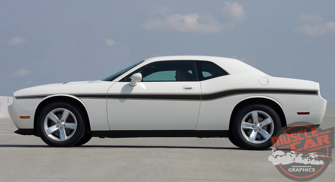 2016 Dodge Challenger Side Graphics CLASSIC TRACK 2008-2020 2021 2022 | MCG