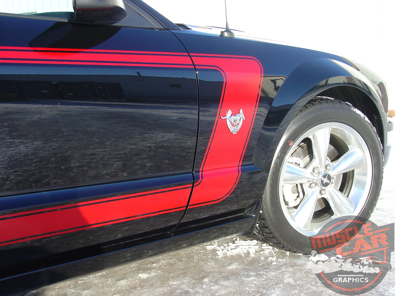 2007 Ford Mustang Stripes | 2007 Mustang Decals | 2007 Mustang Graphics