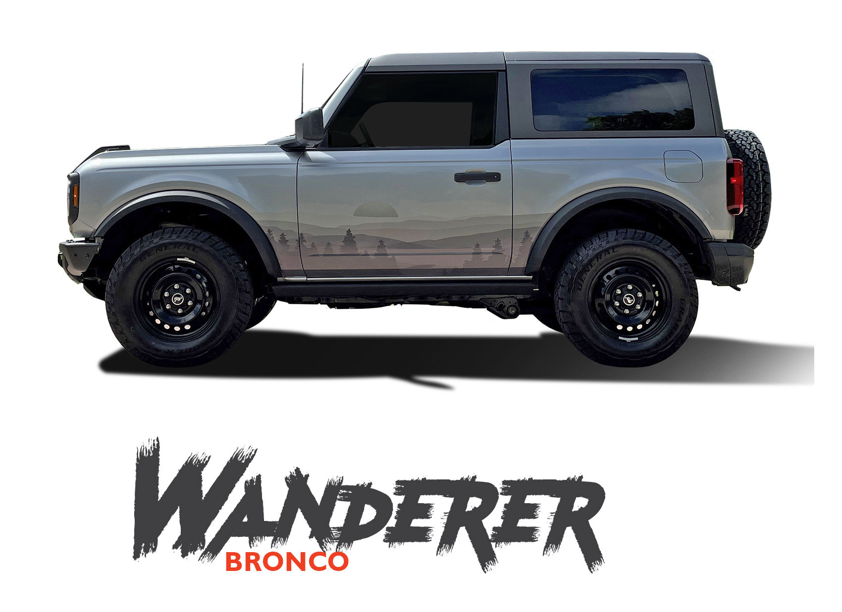 2021-2023 Ford Bronco Stripes, Bronco Decals, Bronco Graphics | MCG