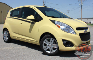 SPARKOVER, Chevy Spark Stripes, Spark Decals, Spark Vinyl Graphics