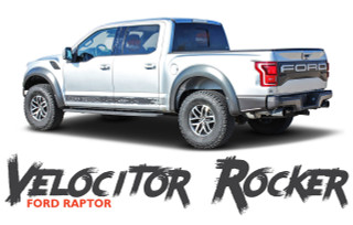VELOCITOR ROCKERS, Ford Raptor Door Stripes, Ford Raptor Body Decals