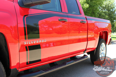 2017 Chevy Silverado Stripes, 2017 Silverado Decals, 2017 Silverado ...