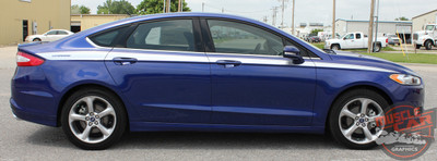 TOPSIDE, Ford Fusion Stripes, Fusion Body Decals, Fusion Vinyl Graphics