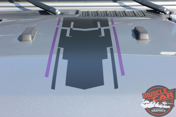 Jeep Wrangler Side Decals, Jeep Wrangler Door Stripes, MOJAVE