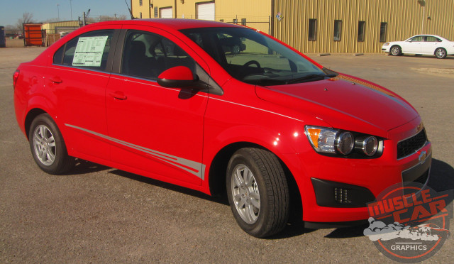 FLARE, Chevy Sonic Stripes, Sonic Decals, Sonic Vinyl Graphics