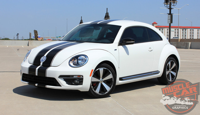BEETLE ROCKER TWO, Volkswagen Beetle Stripes, VW Beetle Decals, Beetle ...