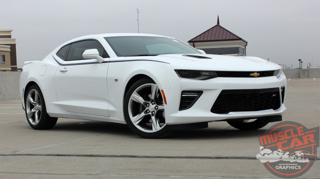 WIDOW, 2019 Camaro Spider Hood Decals, Camaro Hood Stripes, Vinyl Graphics