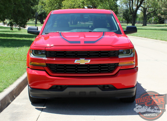 2018 Chevy Silverado Vinyl Graphics FLOW (2016-2018)
