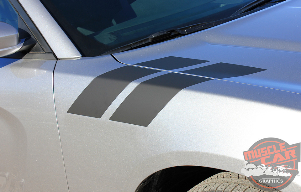 RECHARGE DOUBLE BAR, Dodge Charger Stripes, Charger Decals, Charger ...