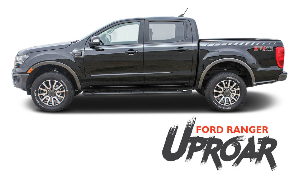 TAILGATE TEXT, Ford Ranger Stripes, Ford Ranger Decals, Ranger Graphics