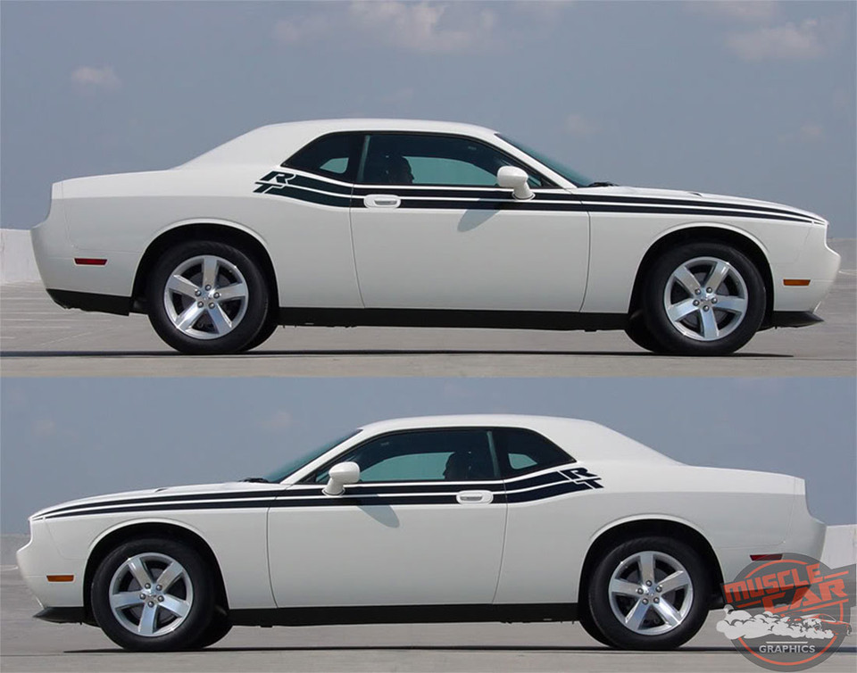 2020 2021 2022 Dodge Challenger Side RT Stripes DUEL 15 Shaker 2015 ...