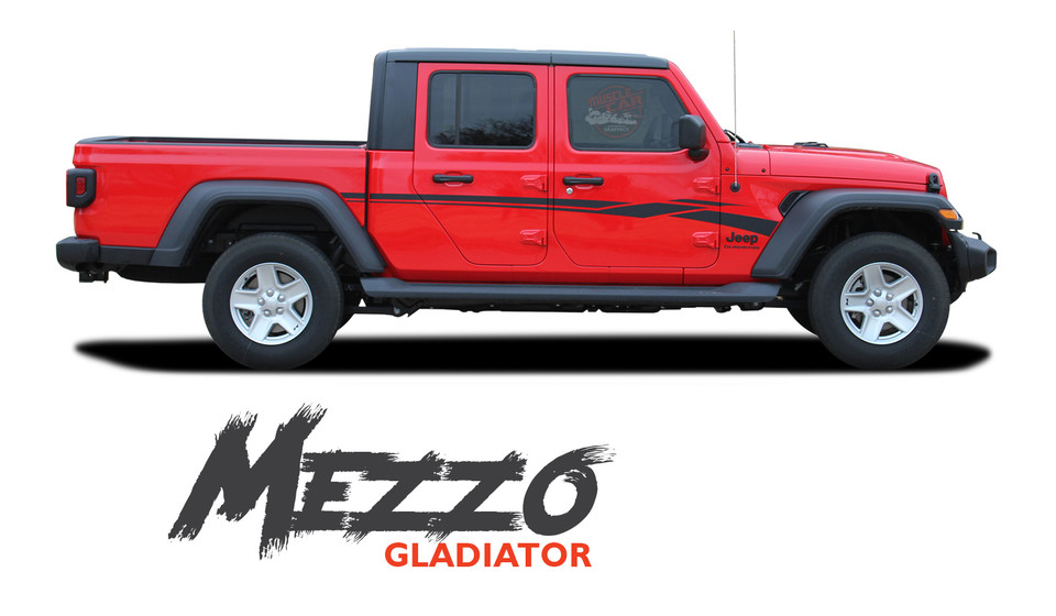 LEGEND SIDE KIT : 2020-2021 Jeep Gladiator Side Decals Package