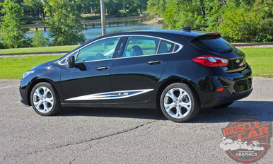 Chevy Cruze Rocker Vinyl Graphics IMPEL ROCKER 2016-2019 | MCG