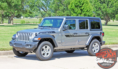Jeep Wrangler Stripes BYPASS SIDE KIT (2018-2026)