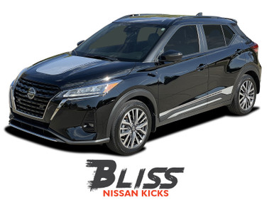 BLISS, Nissan Kicks Stripes, Nissan Kicks Decals, Kicks Vinyl Graphics