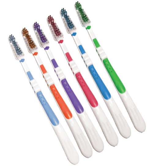 Vista Spring Toothbrushes DuPont Bristles Youth Assorted Colors Firm ...