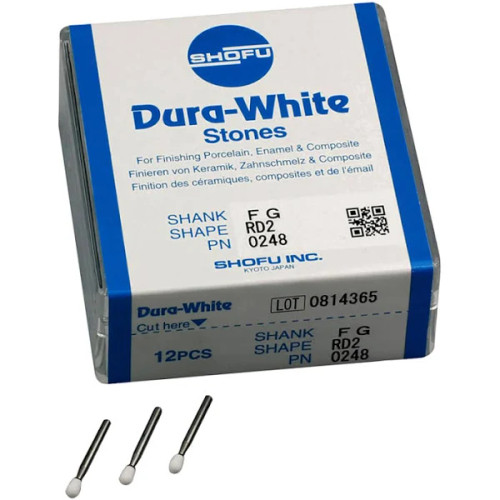Dura-White Stone FG/RD2 (football) 12pk (Shofu) - Pricenex