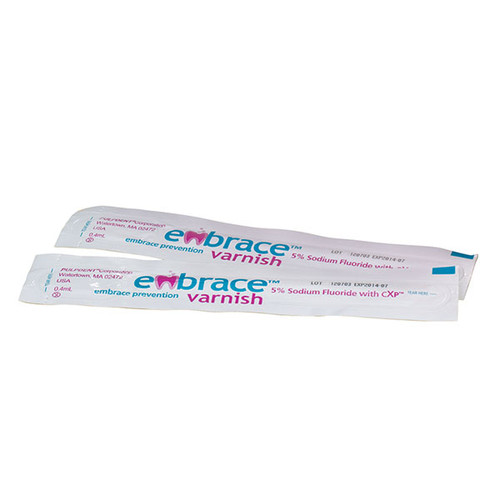 Embrace Varnish, 5% Sodium Fluoride with CXP - 200 x 0.4 ml Unit Doses ...
