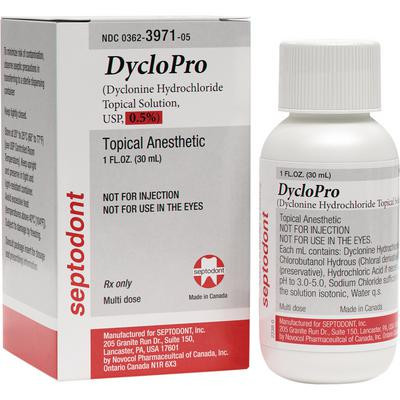 DycloPro Topical Anesthetic Solution, 1 fl oz (30 mL) (Rx) (Septodont ...