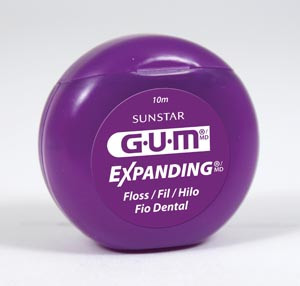 GUM Expanding Dental Floss 4yds, 144/Bx (2030A) (Butler) - Pricenex