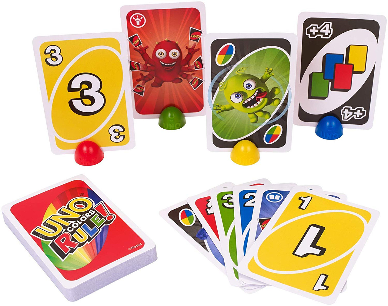 Mattel Games UNO Colors Rule Card Game - Toys 4 U