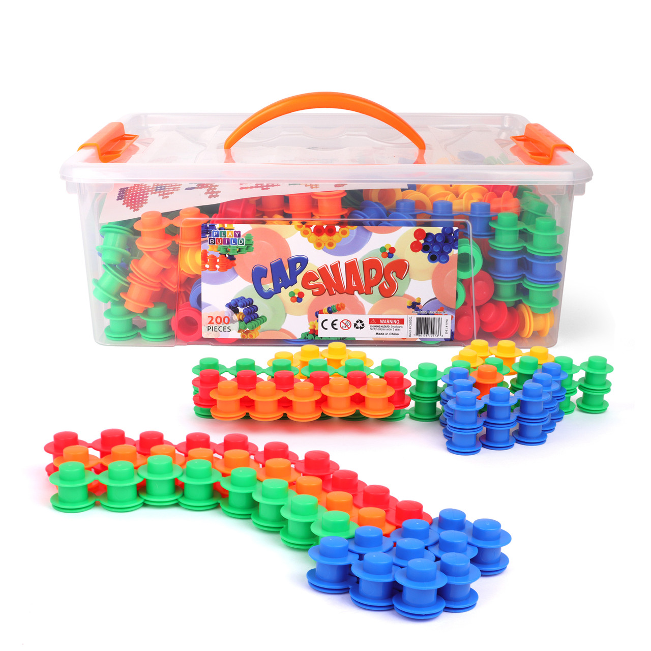 Play Build Baby Toys and Toddler Toys, Fun Snaps Connecting Toy ...