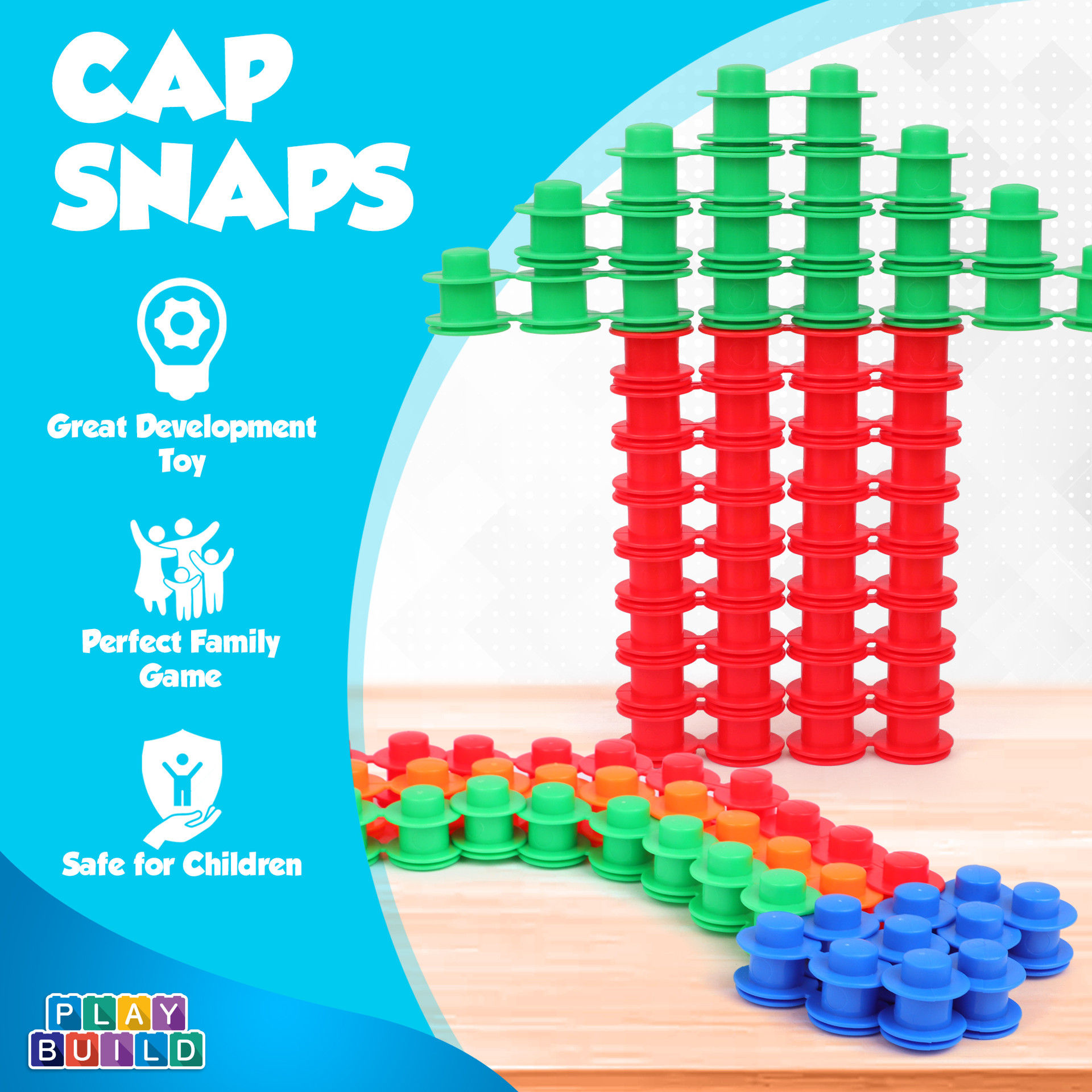 Play Build Discos, Interlocking Connecting Kids Toys, Preschool ...