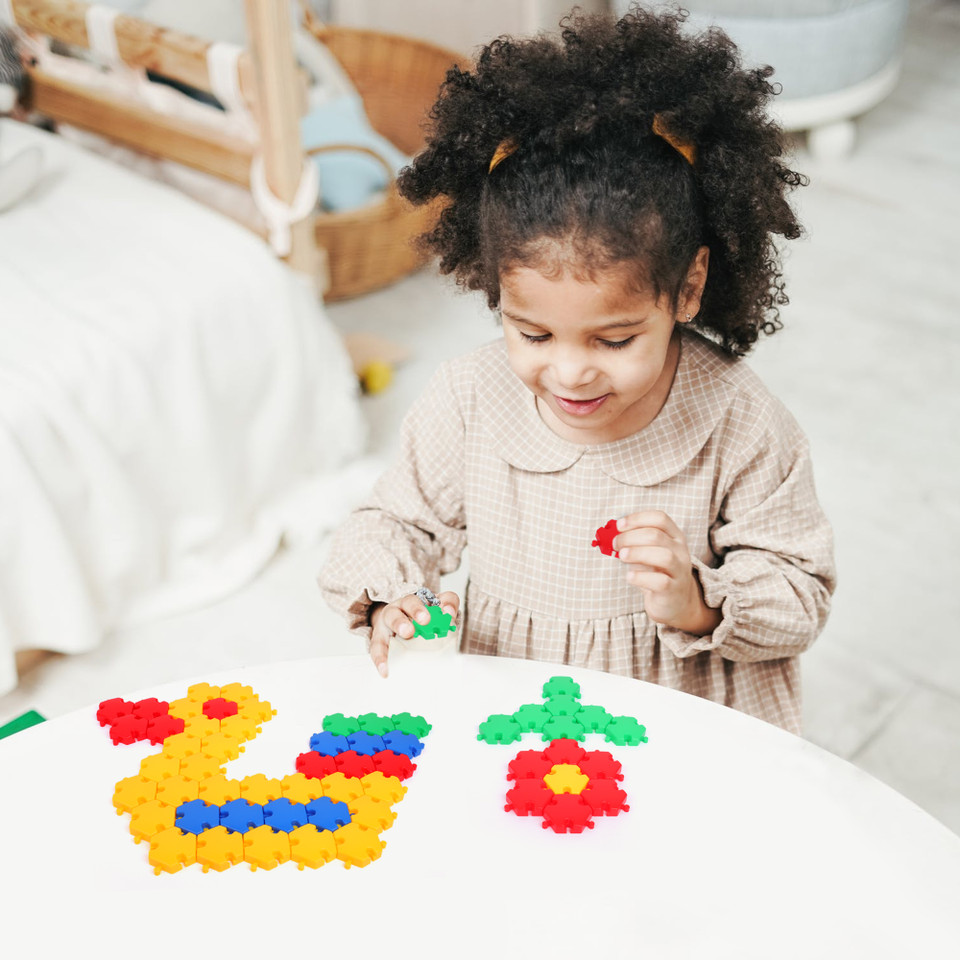 Play Build Baby Toys and Toddler Toys, Fun Snaps Connecting Toy ...