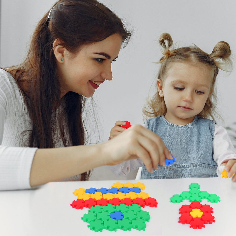 Play Build Baby Toys and Toddler Toys, Fun Snaps Connecting Toy ...