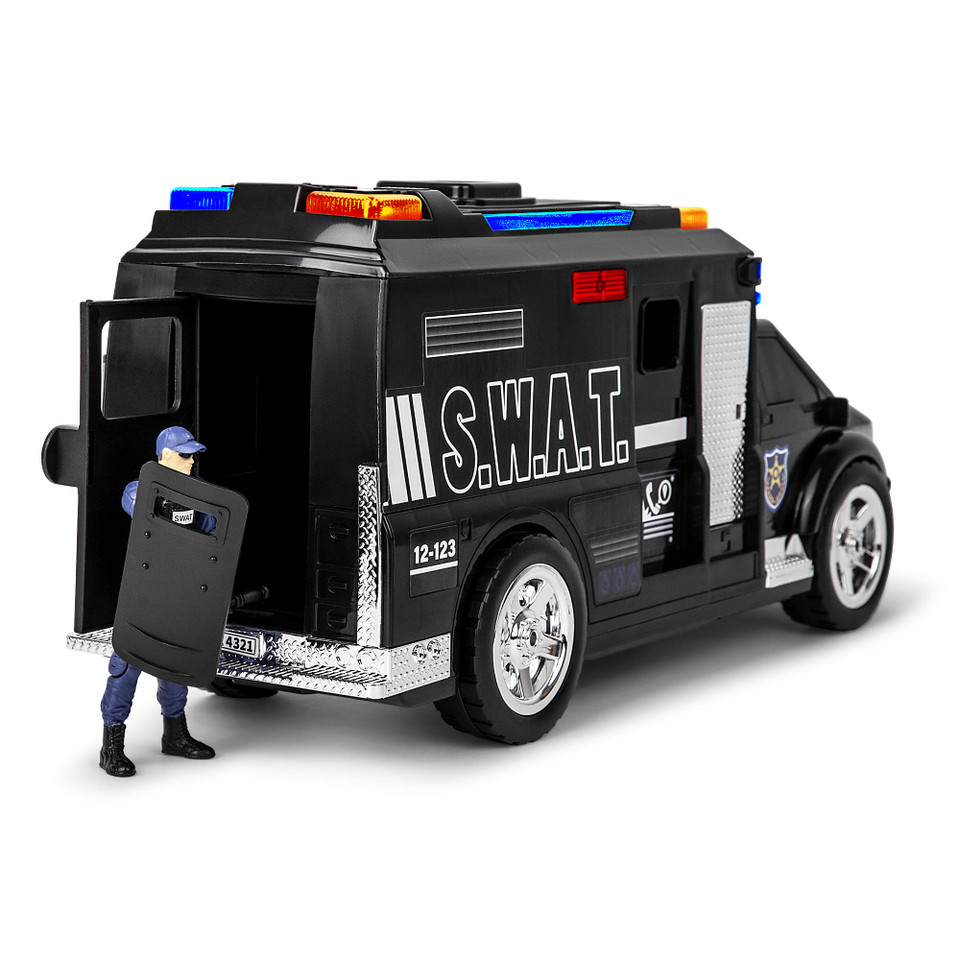 Playkidiz SWAT Toy Truck, Armored Police Car, Toy Truck for Kids ...