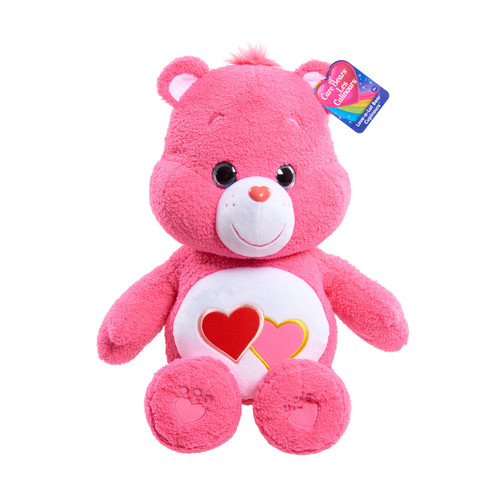 Care Bears Jumbo 21" Plush Love-a-Lot, Pink - Toys 4 U