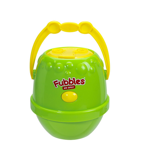 Little Kids Fubbles No-Spill Motorized Bubble Machine in Green ...
