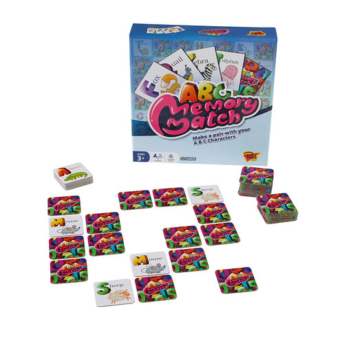 Adorable Alphabet Memory Match Game, Make a pair with your ABC ...