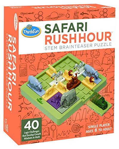 Think Fun Safari Rush Hour Board Game - Toys 4 U